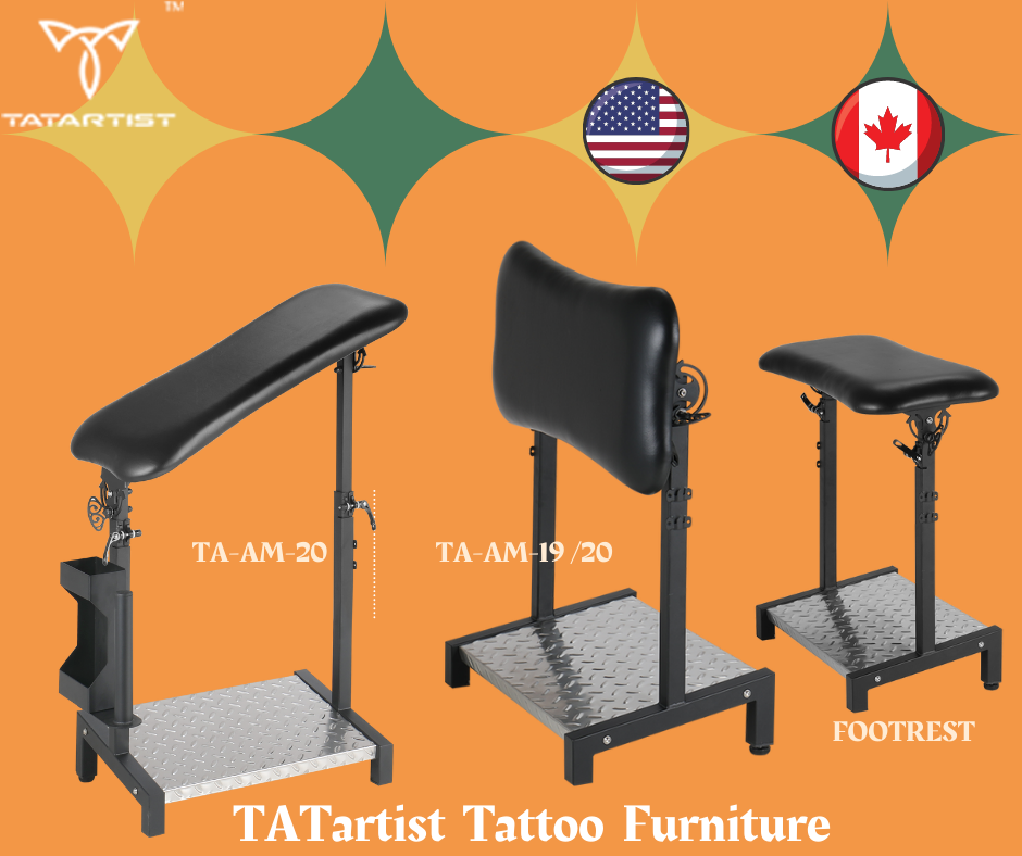 Thicken Soft Sponge Pad, XL Arm Rest Stand for Studio Salon Tattoo