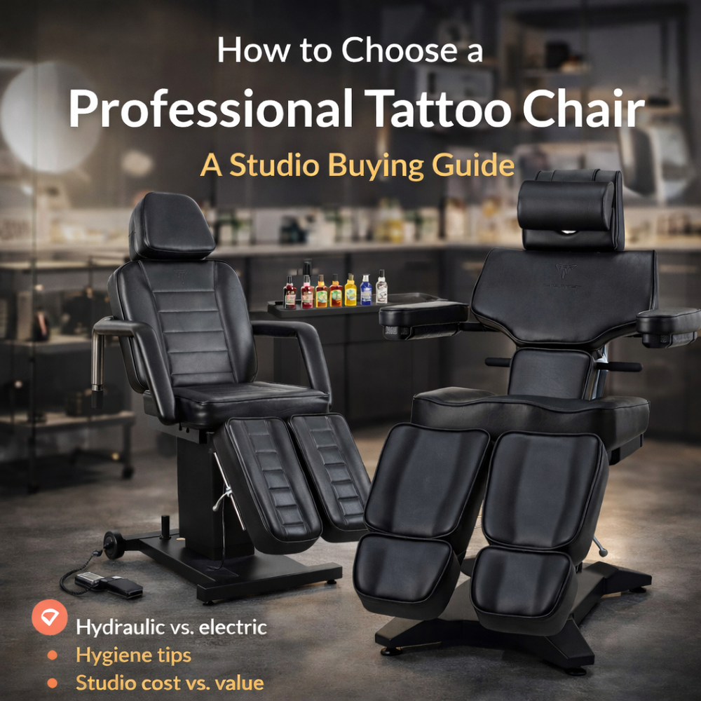 How to Choose a Professional Tattoo Chair: Studio Buying Guide