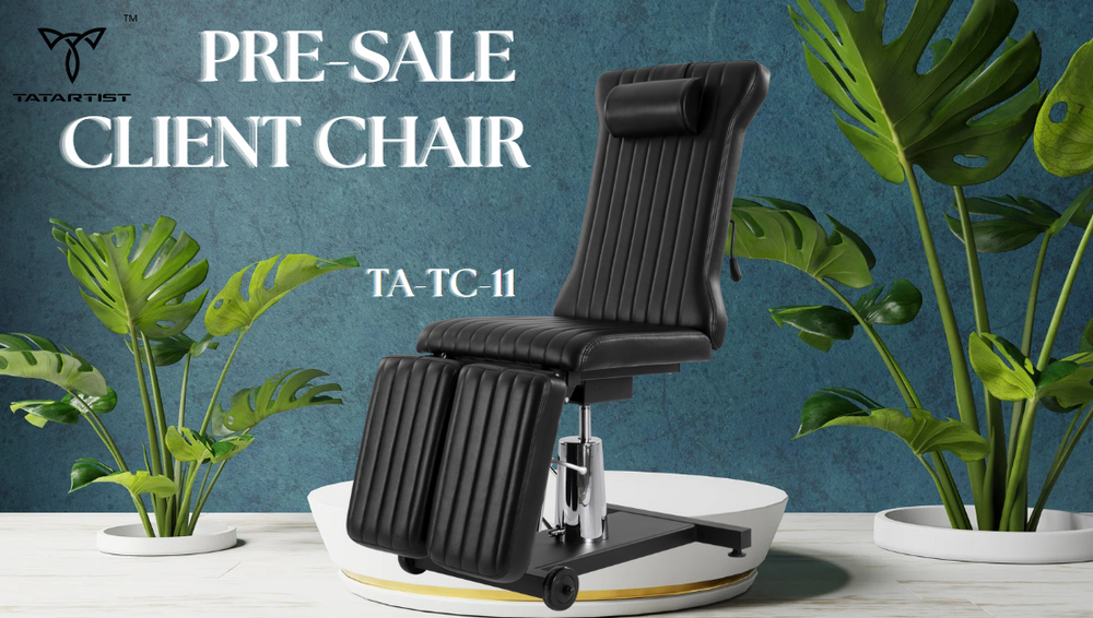 Tatartist ergonomic tattoo chair.